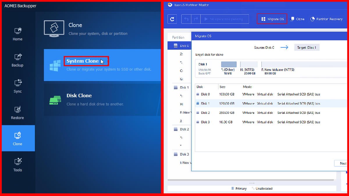 third party tools for installing Windows on new SSD – SoftRAR