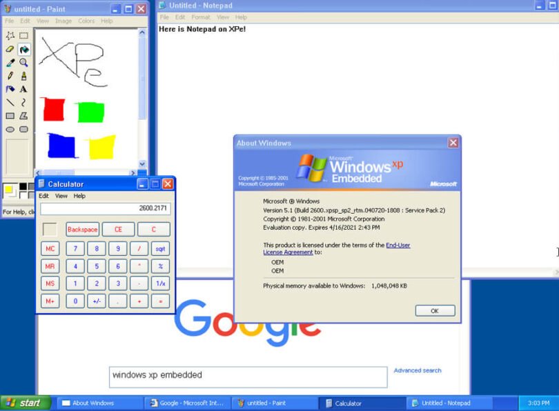 Download & Install Windows XP Embedded – SoftRAR