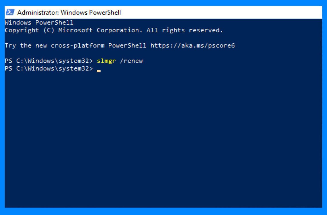 Renew Windows 10 license with powershell – SoftRAR